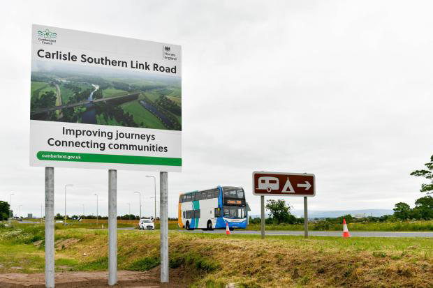 Road closures and traffic lights in place across Carlisle for CSLR works Road closures and traffic lights in place across Carlisle for CSLR works