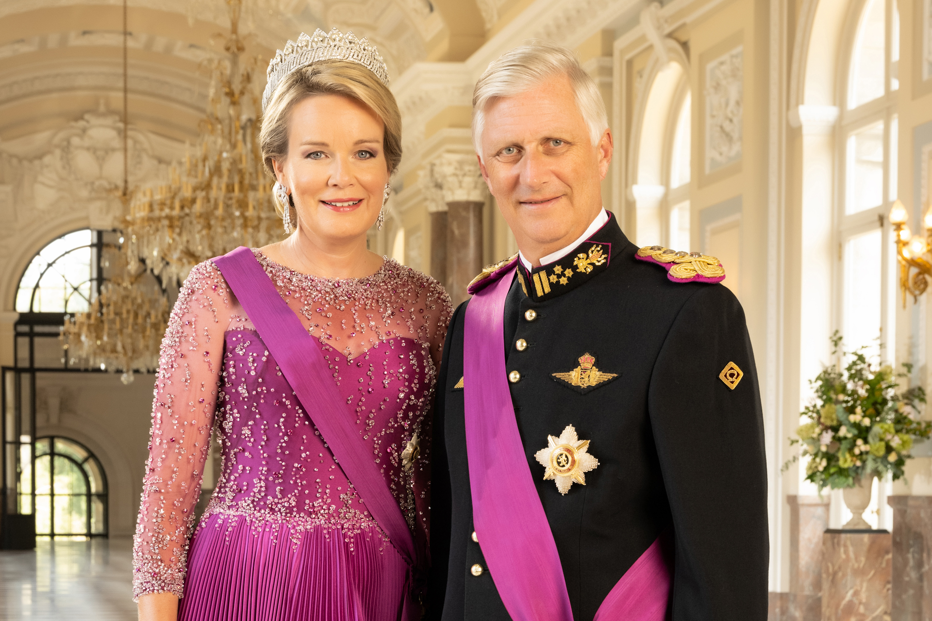 Emotioneel moment voor koning Filip en koningin Mathilde