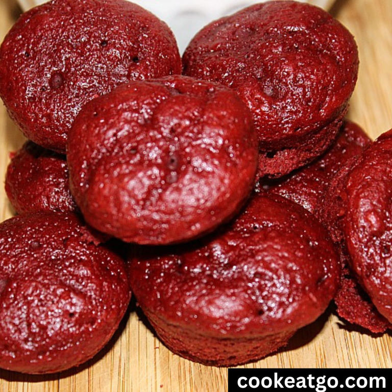 Red velvet Weight Watchers muffins