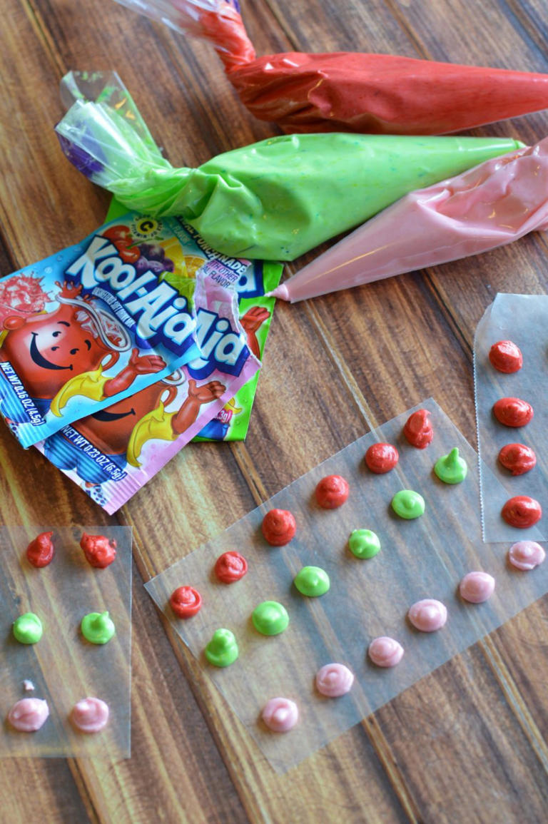 Easy to Make Kool Aid Candy DOTS Recipe