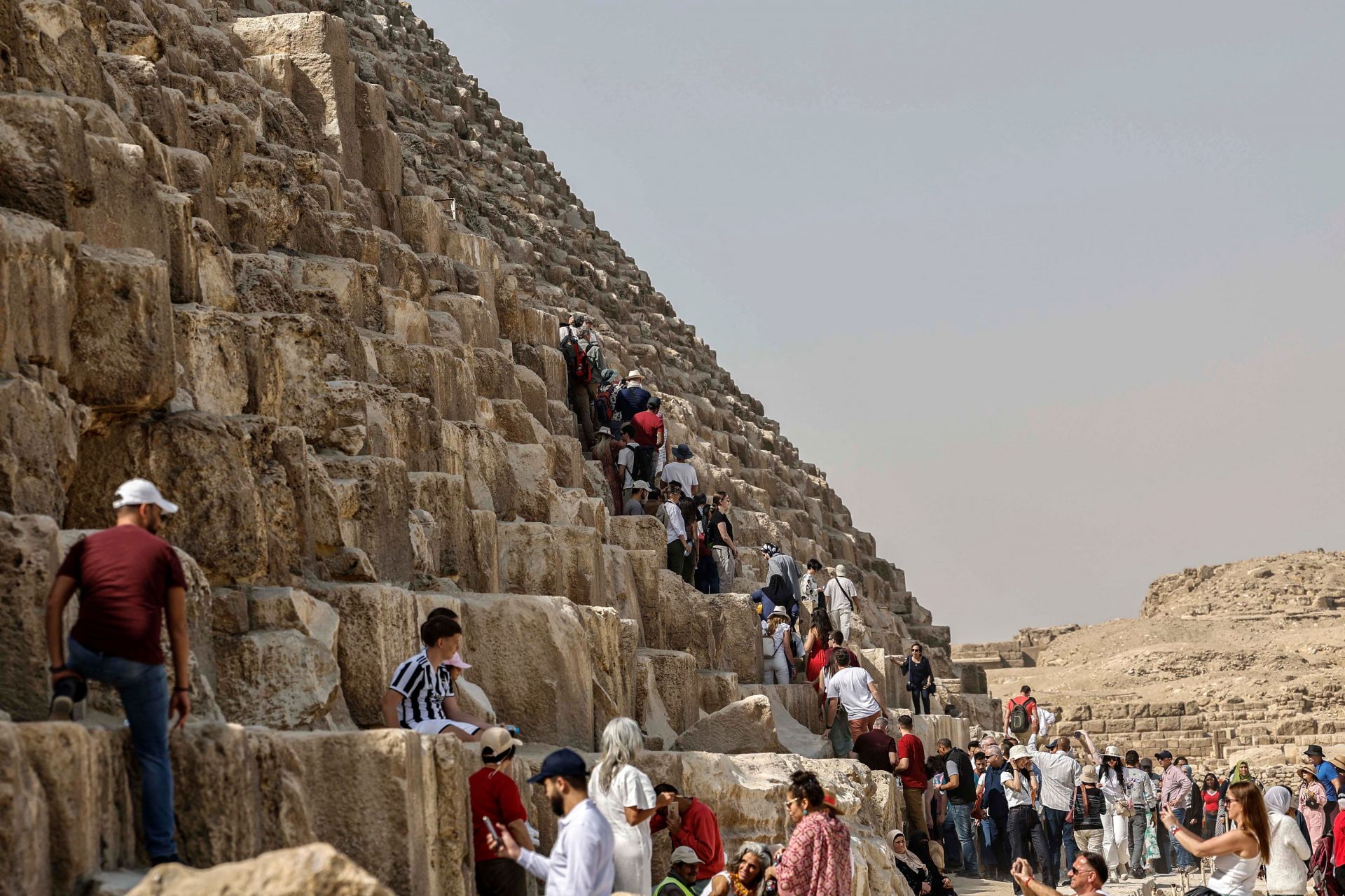 Scientists made a fascinating discovery at the Great Pyramid of Giza