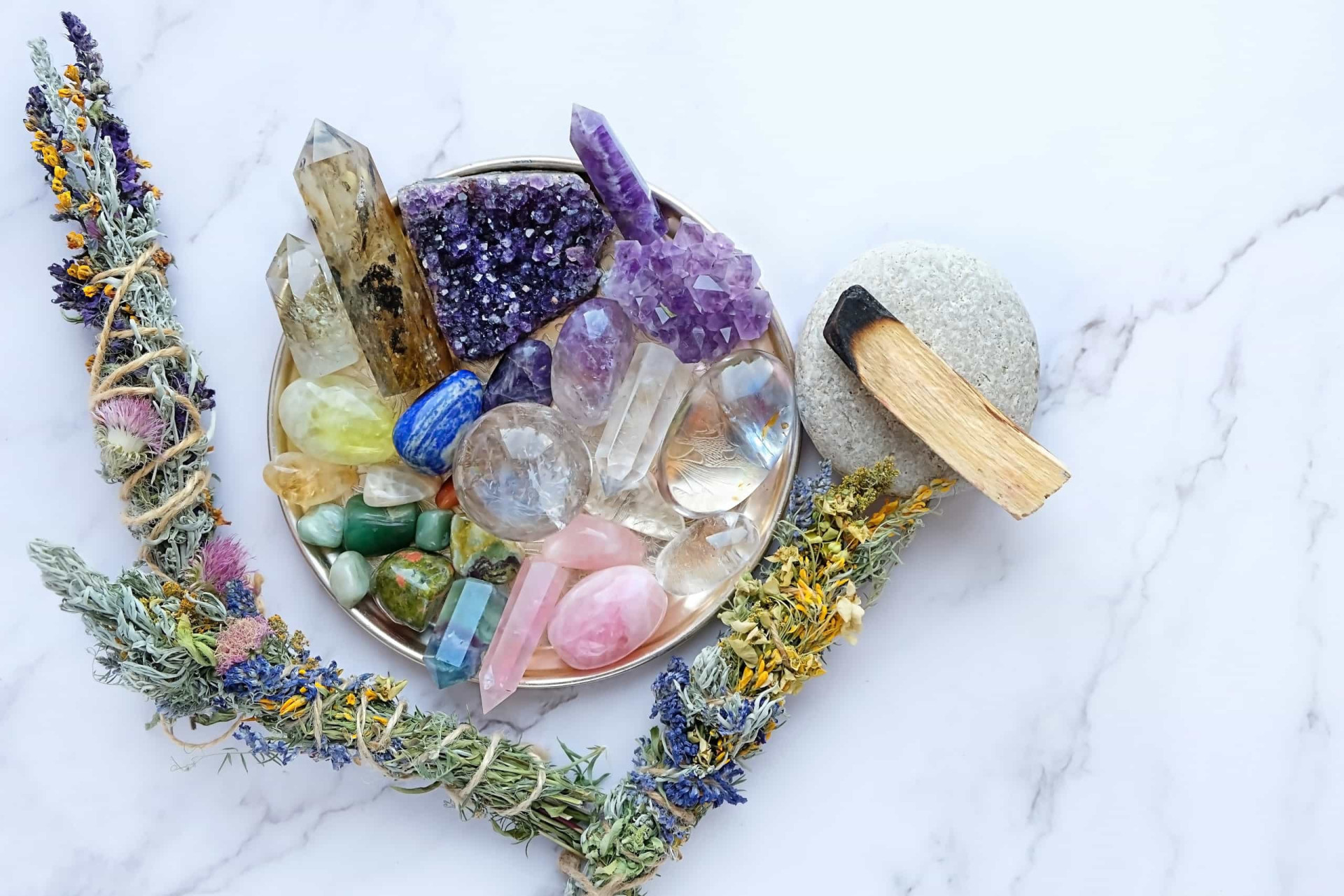 The power of healing crystals