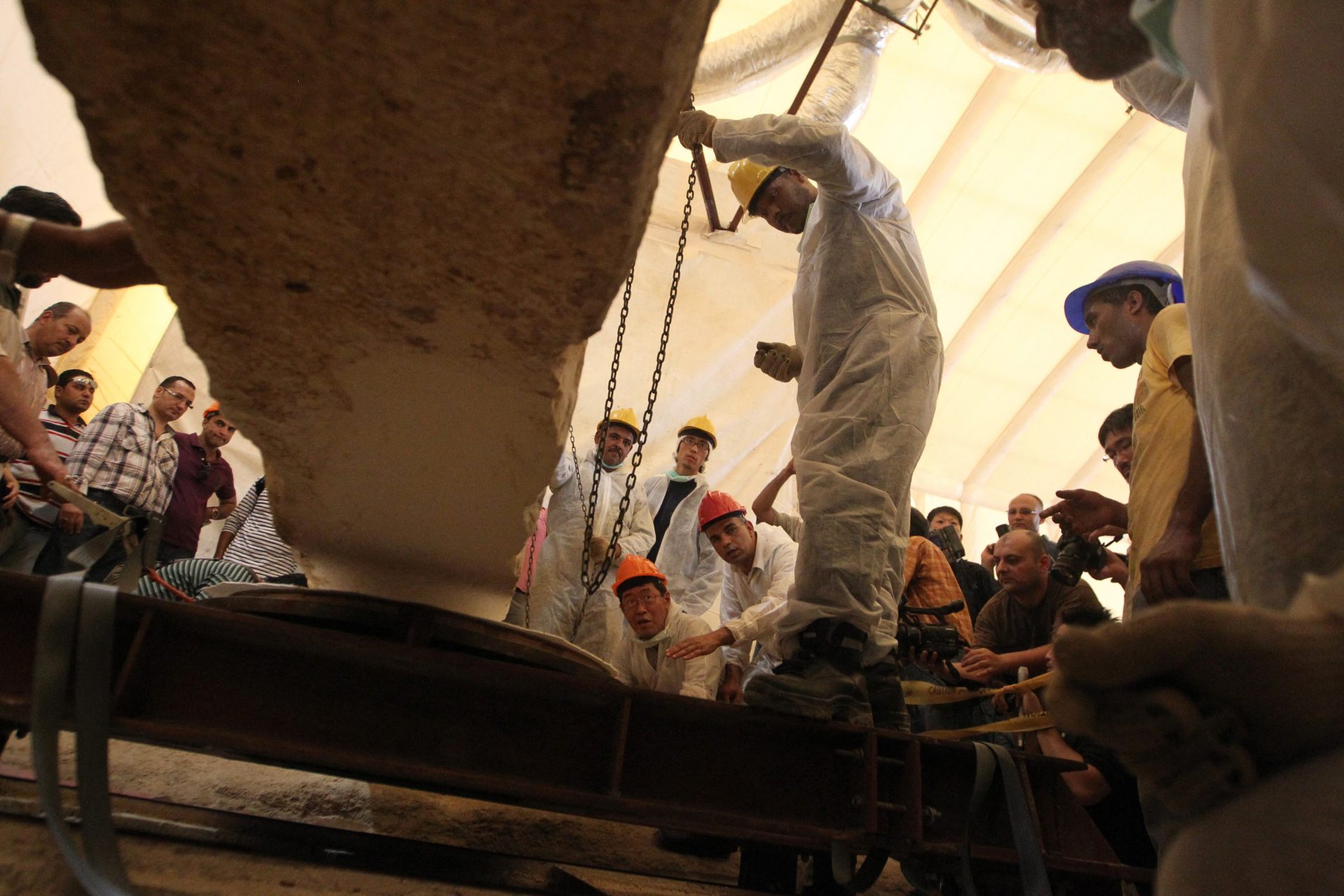 Scientists made a fascinating discovery at the Great Pyramid of Giza