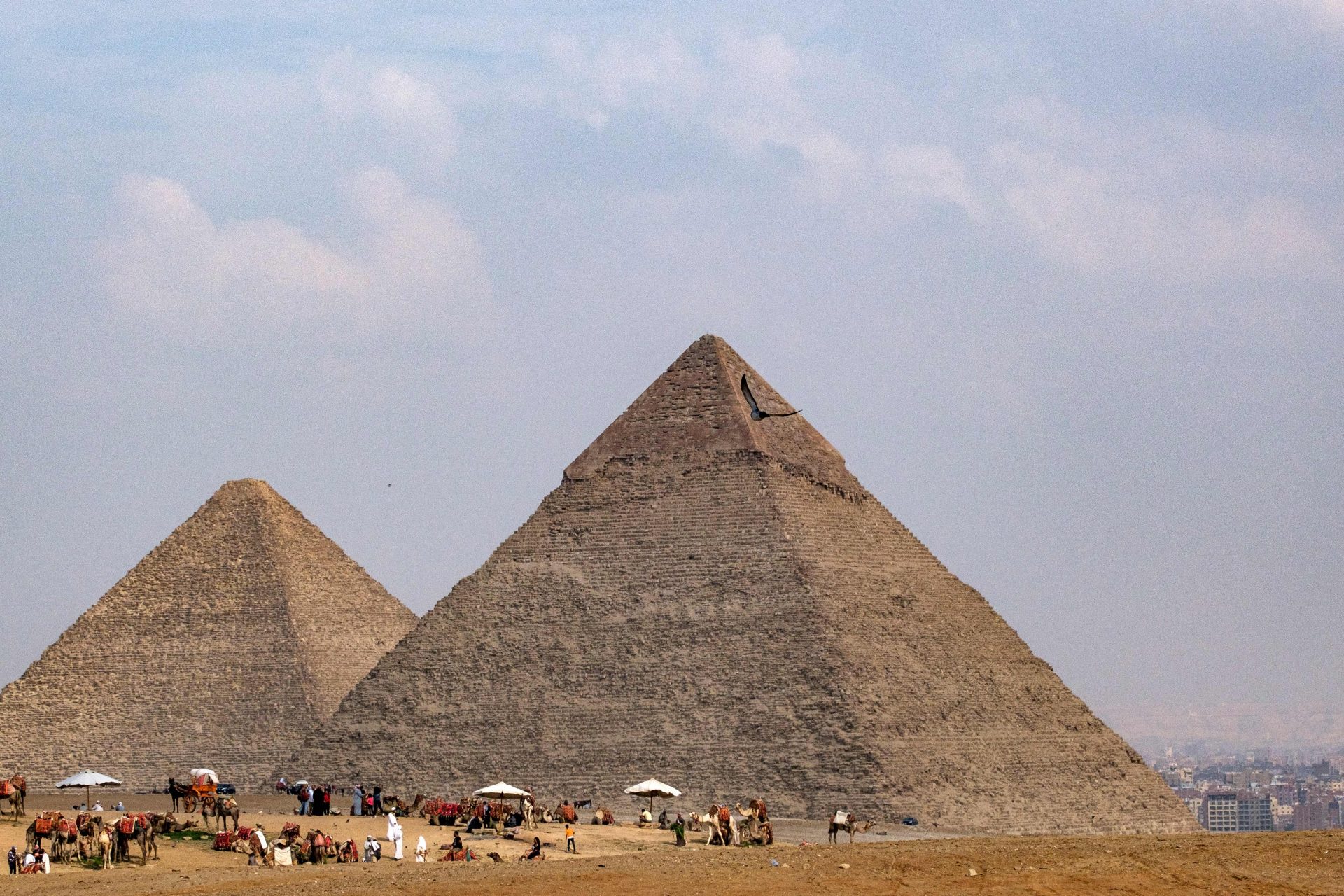 Scientists made a fascinating discovery at the Great Pyramid of Giza