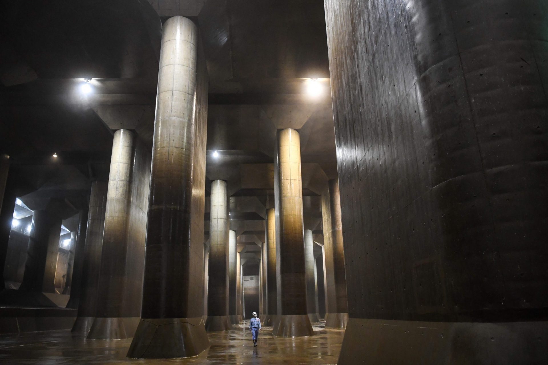 The underground cathedral that keeps Tokyo from flooding
