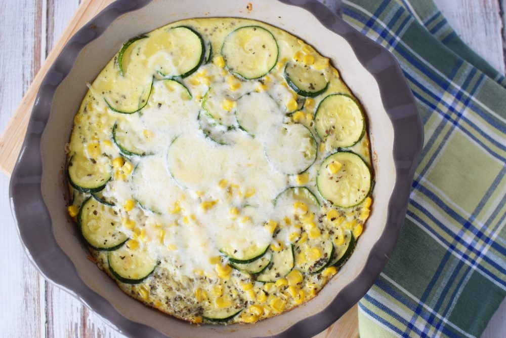 This Cheesy Corn and Zucchini Pie Recipe is the Perfect Side Dish