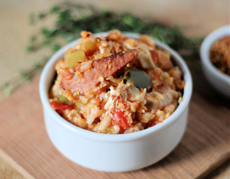Easy Chicken and Sausage Jambalaya Recipe