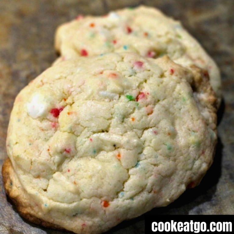 Rainbow Chip Cake Mix Cookies Recipe!