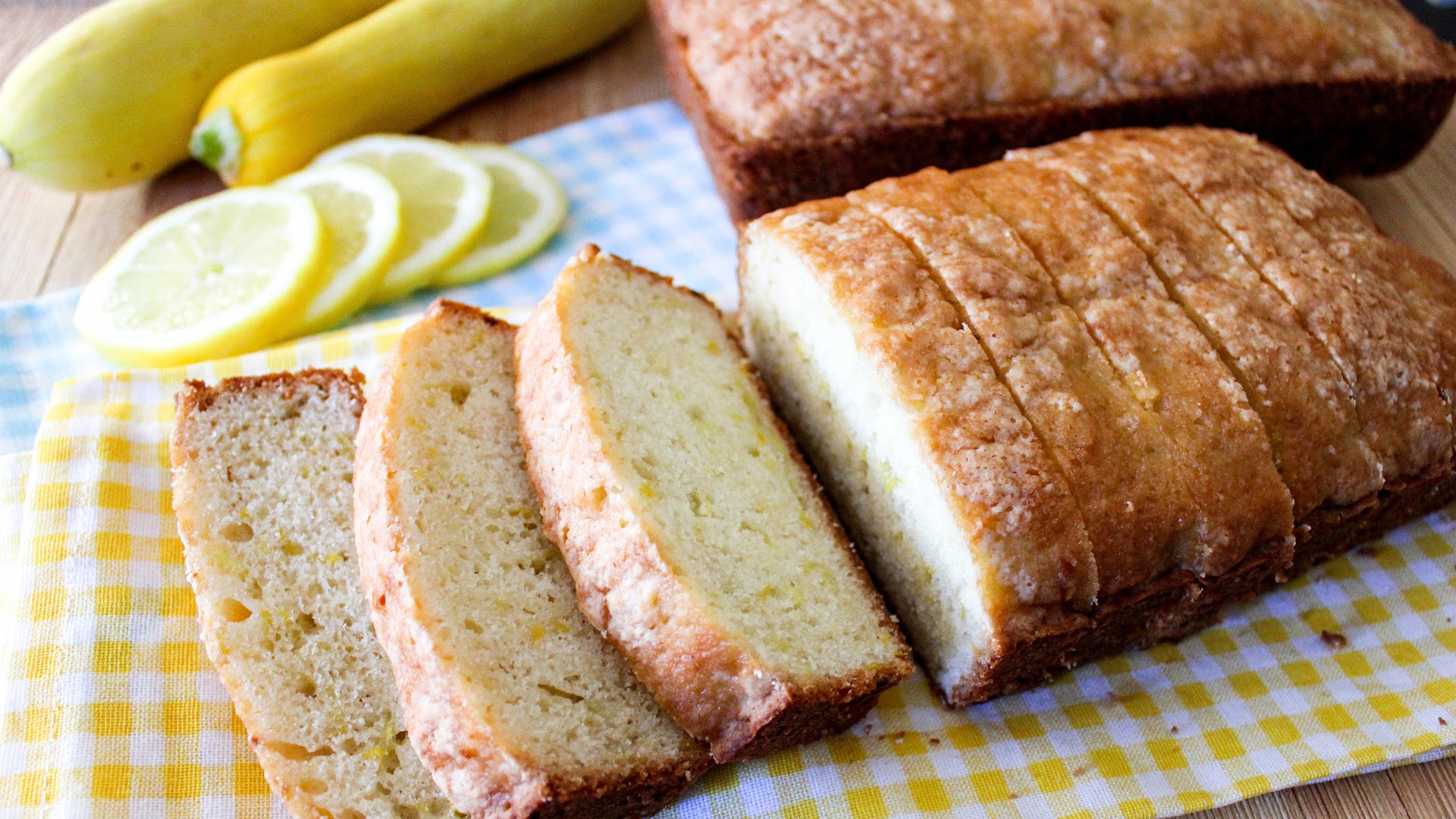 This Quick Bread Tastes Just Like Lemon - Lemony Summer Squash Bread
