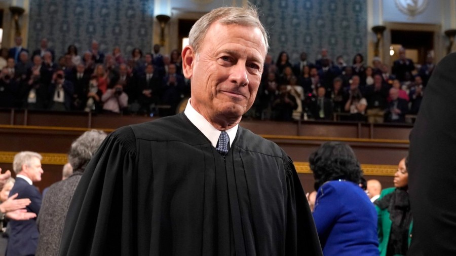 Chief Justice Roberts temporarily halts discovery in DOGE case