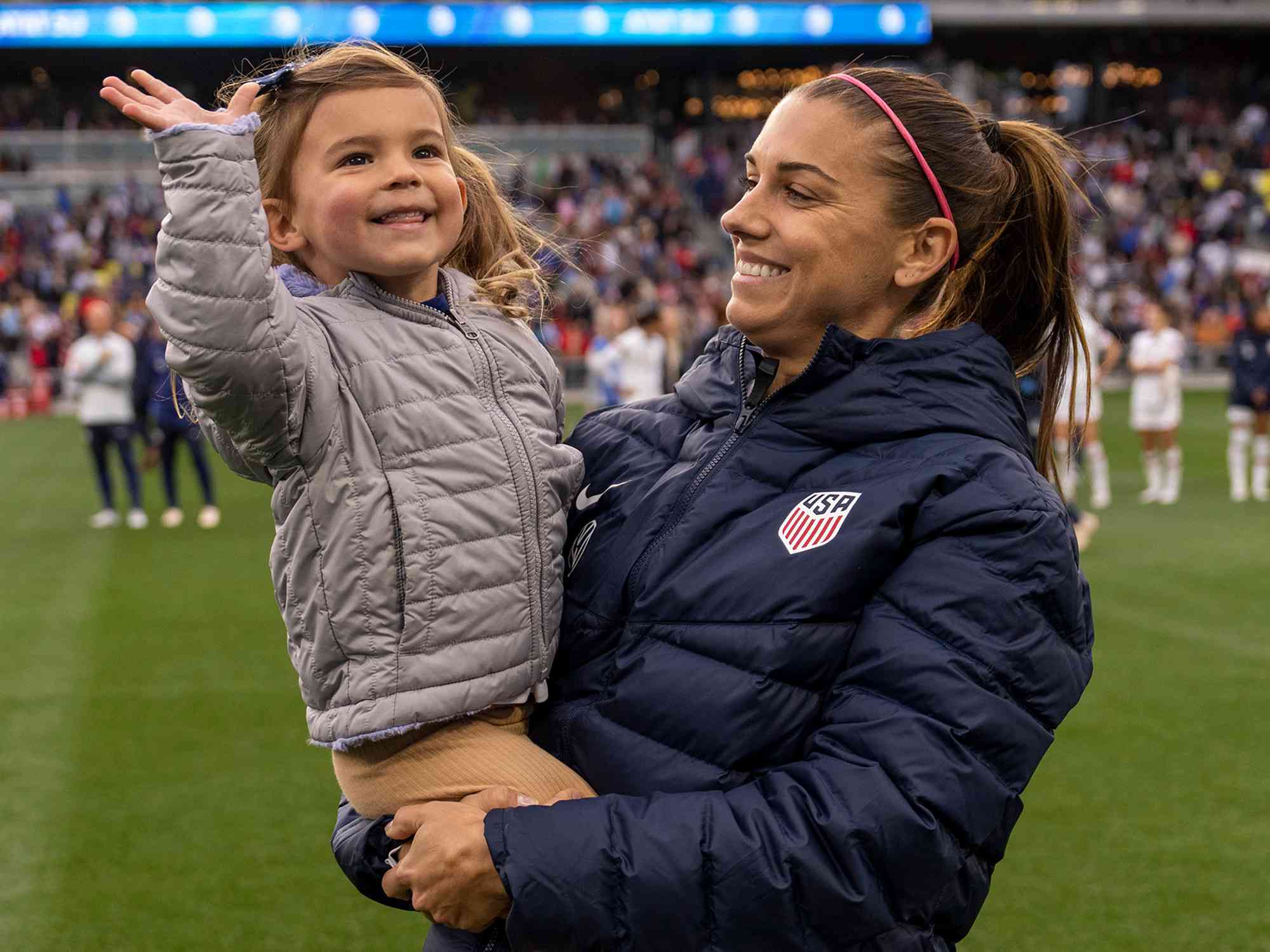 All About Alex Morgan's Daughter Charlie Carrasco