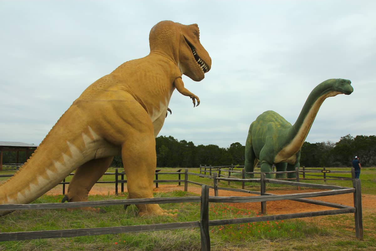 16 Places to Find Dinosaurs in Texas