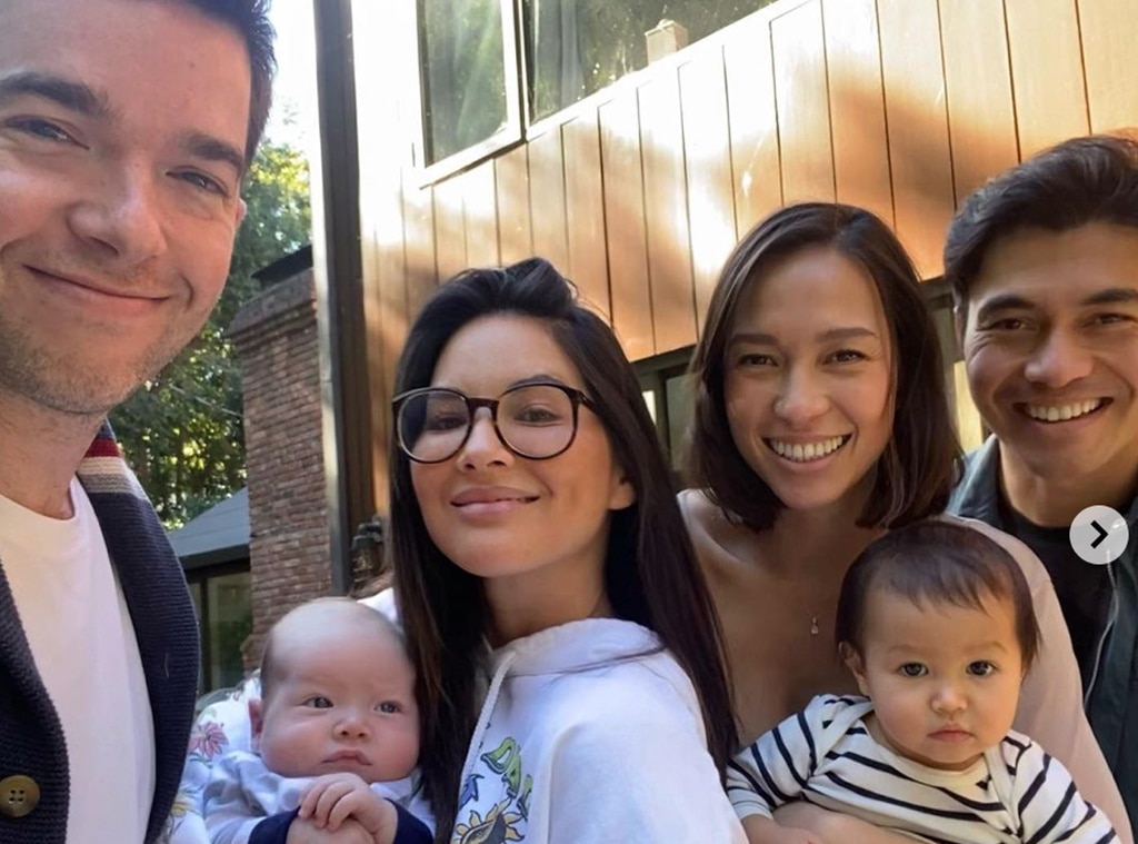Olivia Munn & John Mulaney's Family Photos With Kids Malcolm & Méi