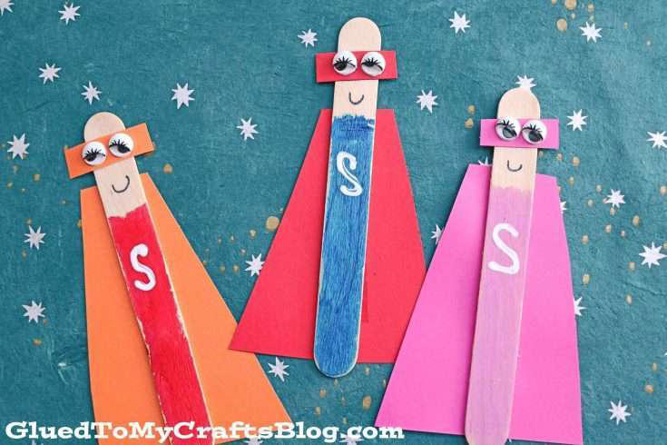 23 Kids Art Ideas With Popsicle Craft Sticks