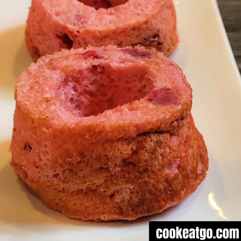 Easy 2 ingredient cherry angel food cake recipe!