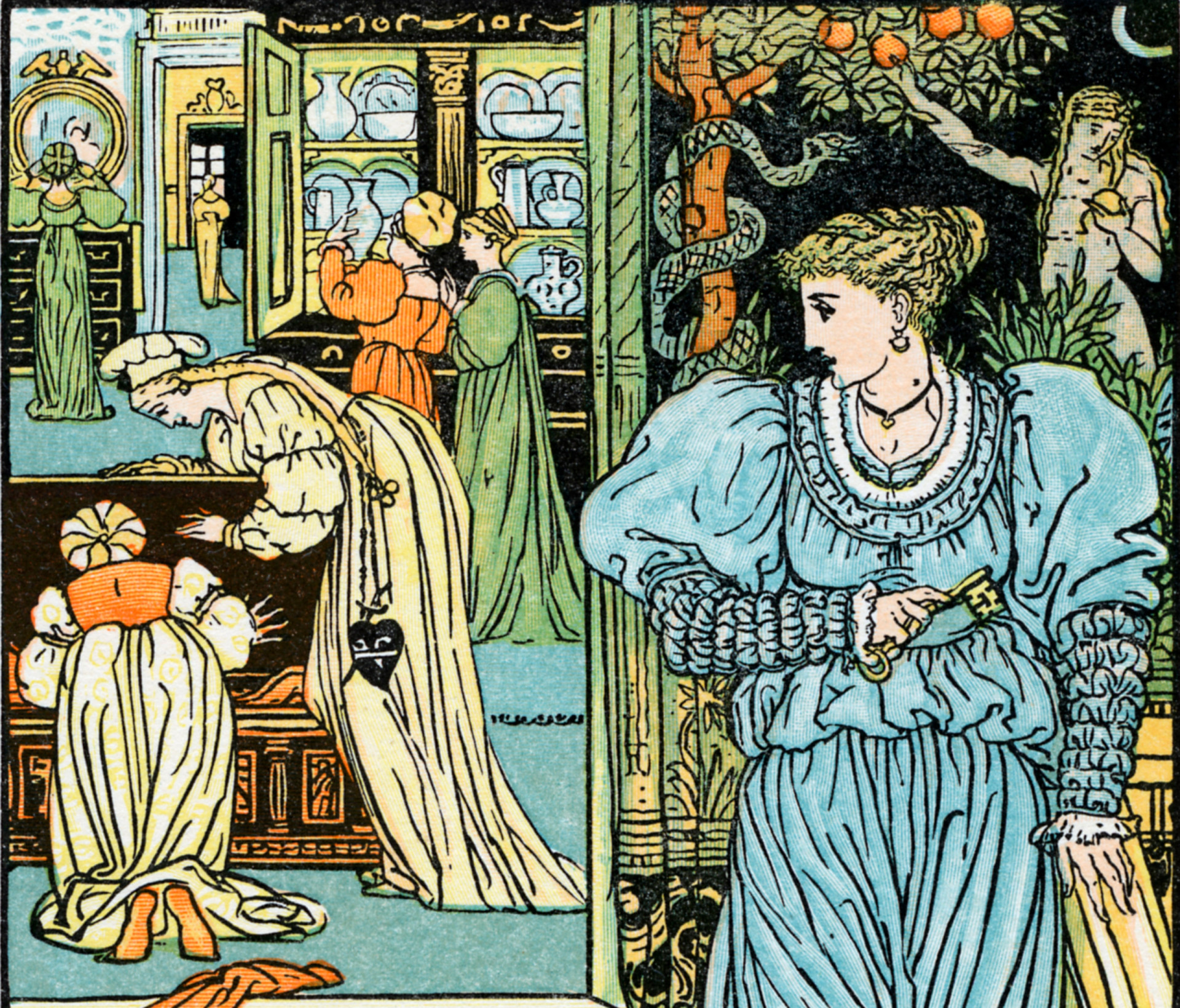 Who was Bluebeard, and why did he murder so many women?