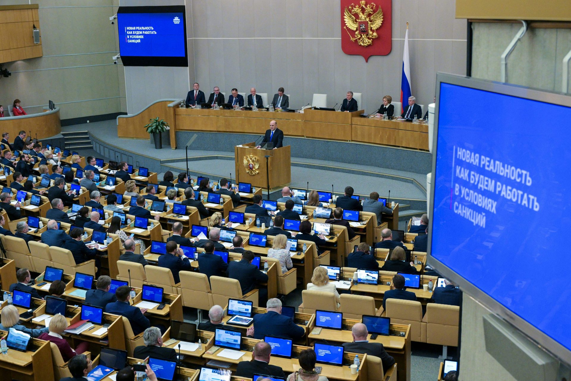 Russia’s parliament approves measure critics call a dangerous escalation