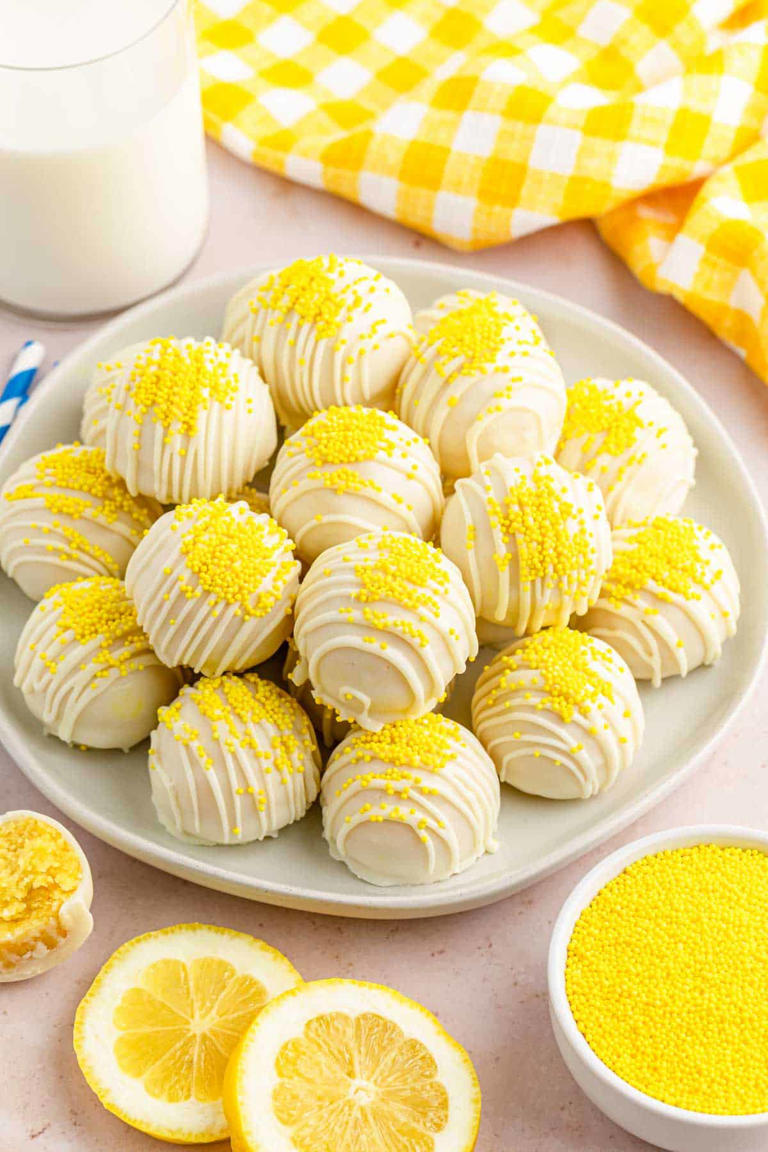 Lemon Cake Balls
