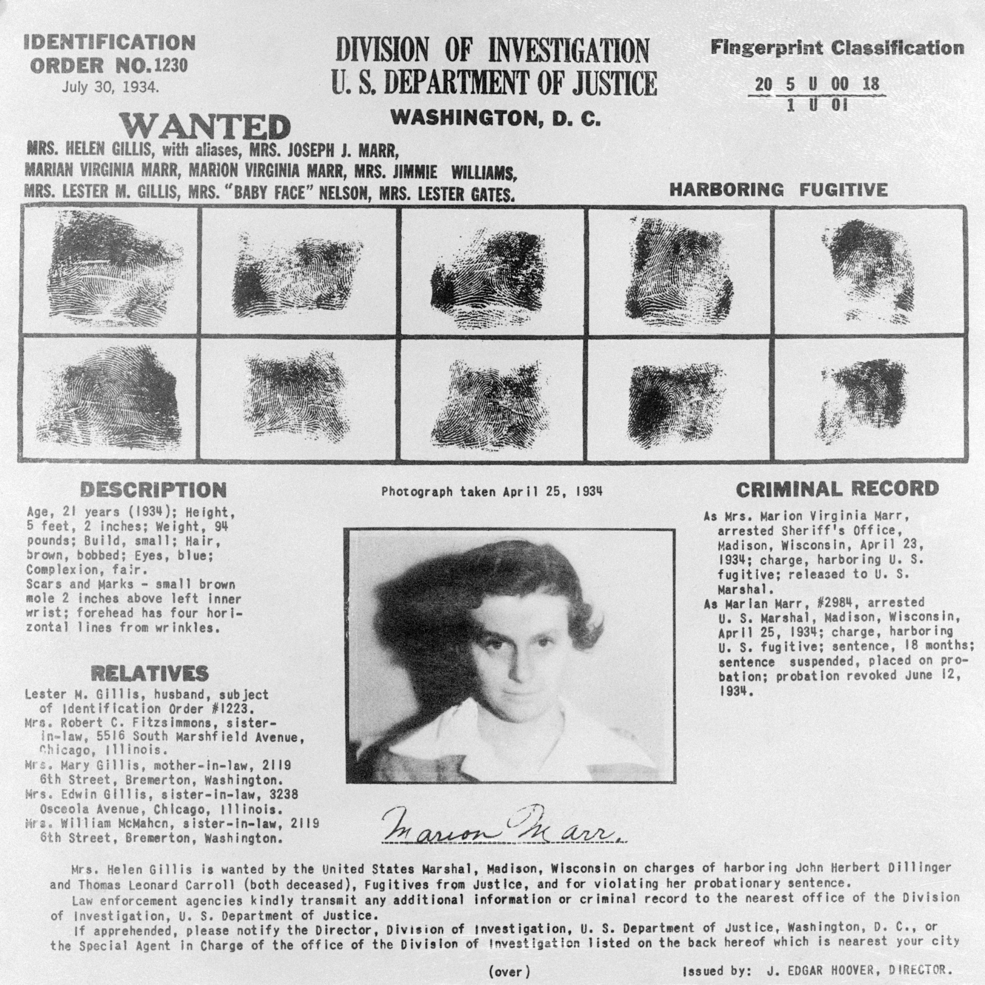 ¿Recuerdas a las gánsteres más populares de la historia?