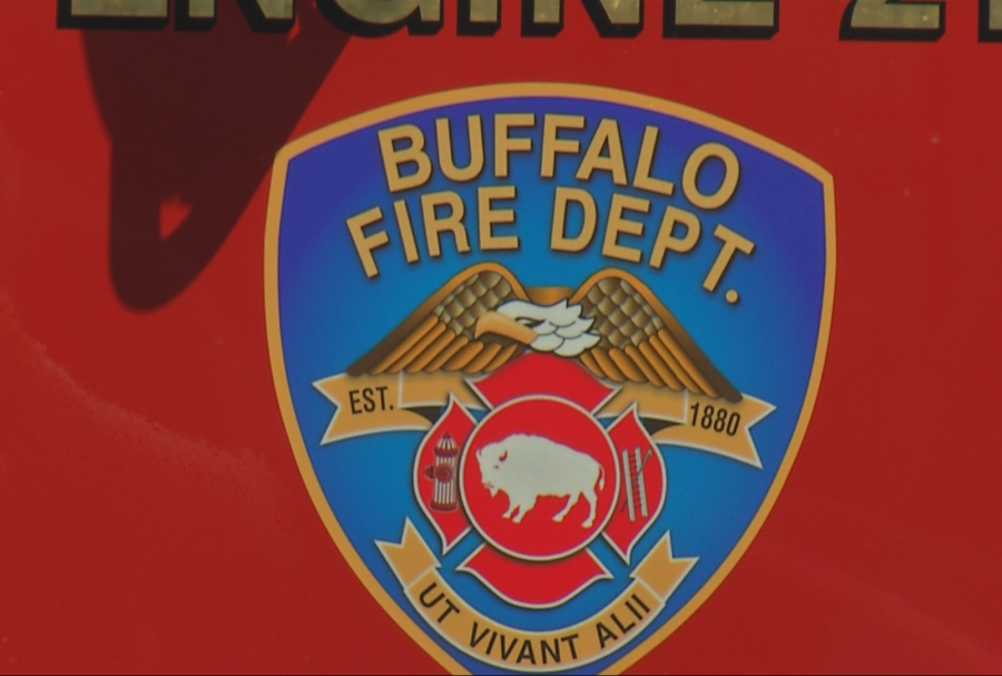 Firefighter taken to ECMC following fire