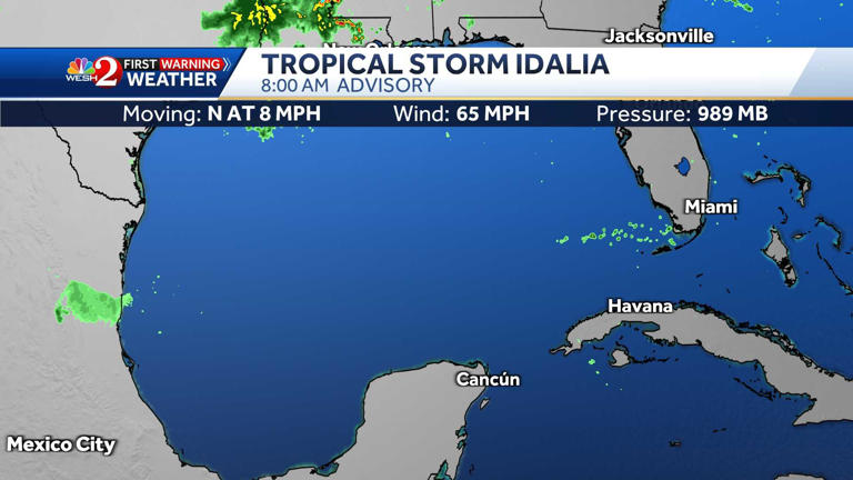Tracking Invest 97-L: Maps, path, spaghetti models