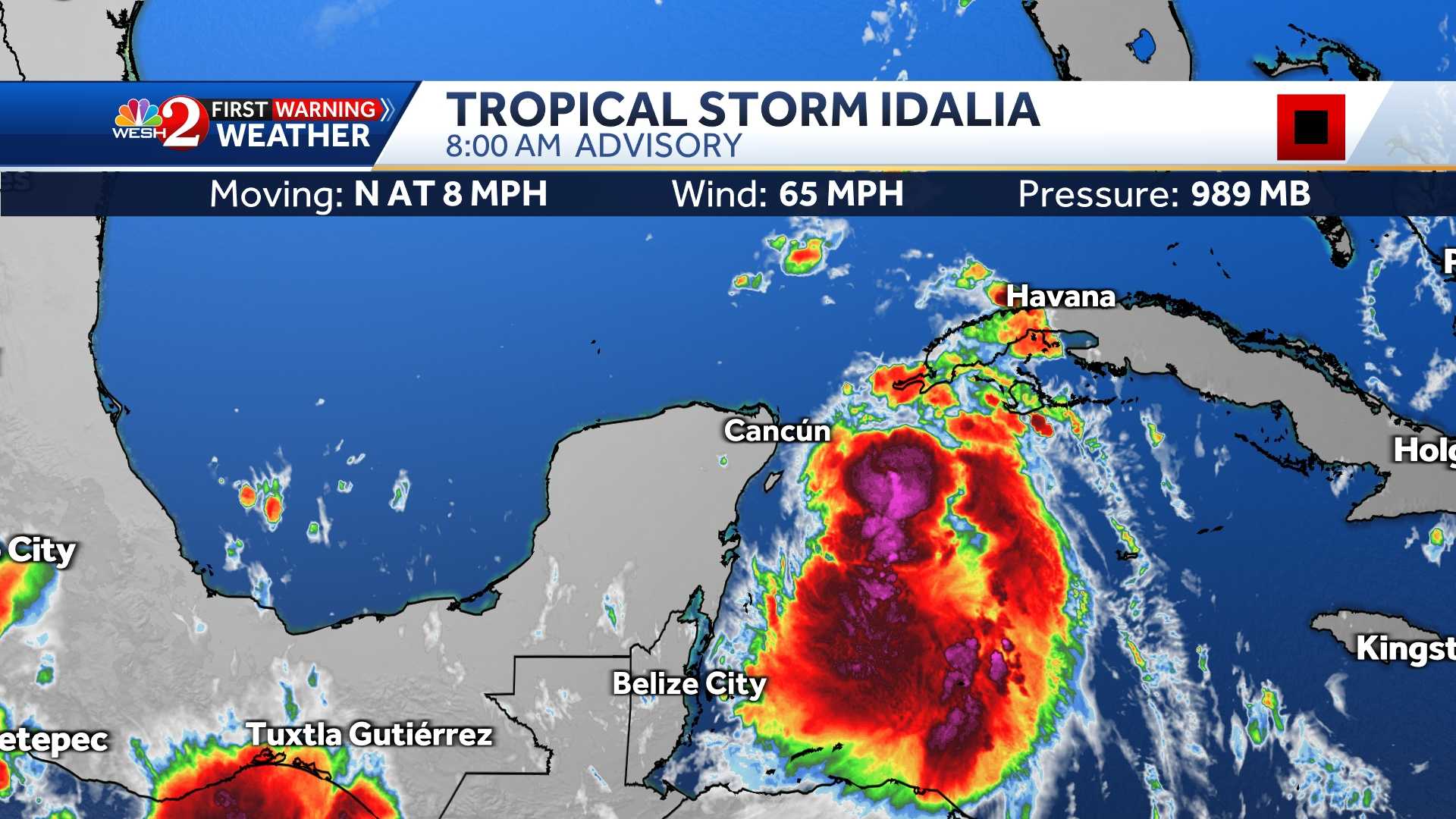 Tracking ﻿Invest 93-L: Maps, spaghetti models