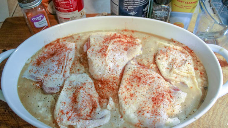 Baked Chicken And Rice Dinner