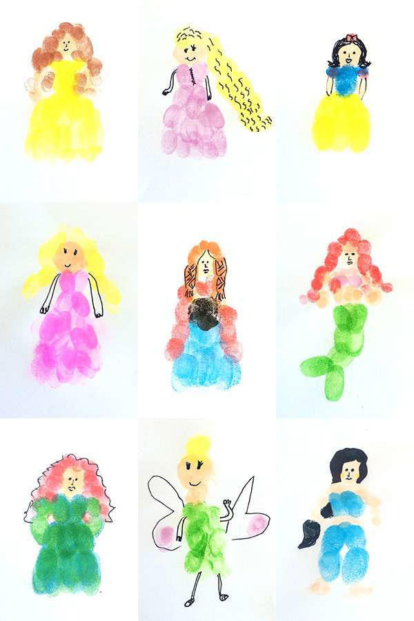 15 Fingerprint and Handprint Craft Ideas for Kids