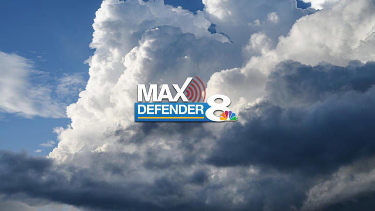 Cold front passes w/ showers on the first day of Spring