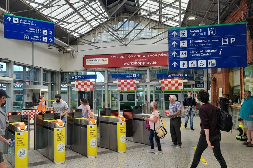 Cork to Dublin passengers play train-bus-train Yo-Yo at Kent station as ...