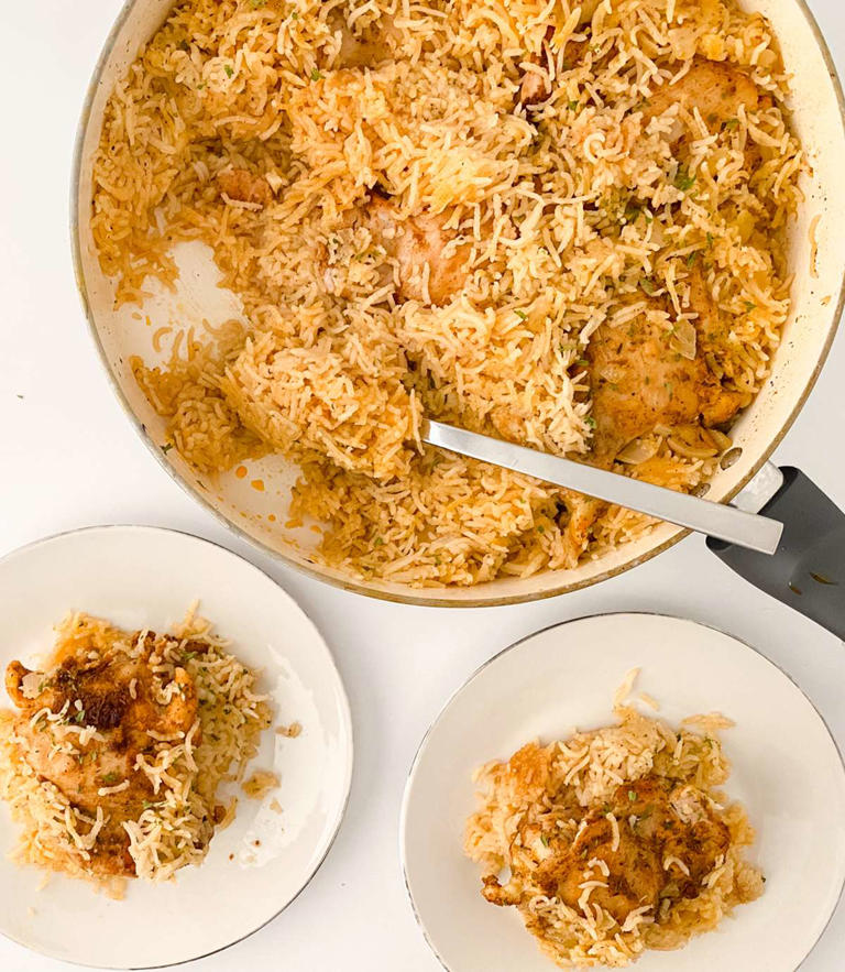 Easy One Pot Chicken and Rice Recipe