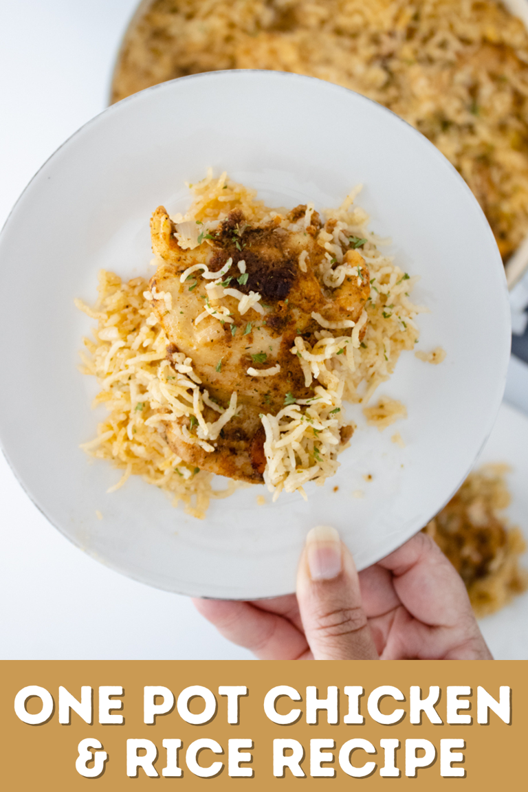 Easy One Pot Chicken and Rice Recipe