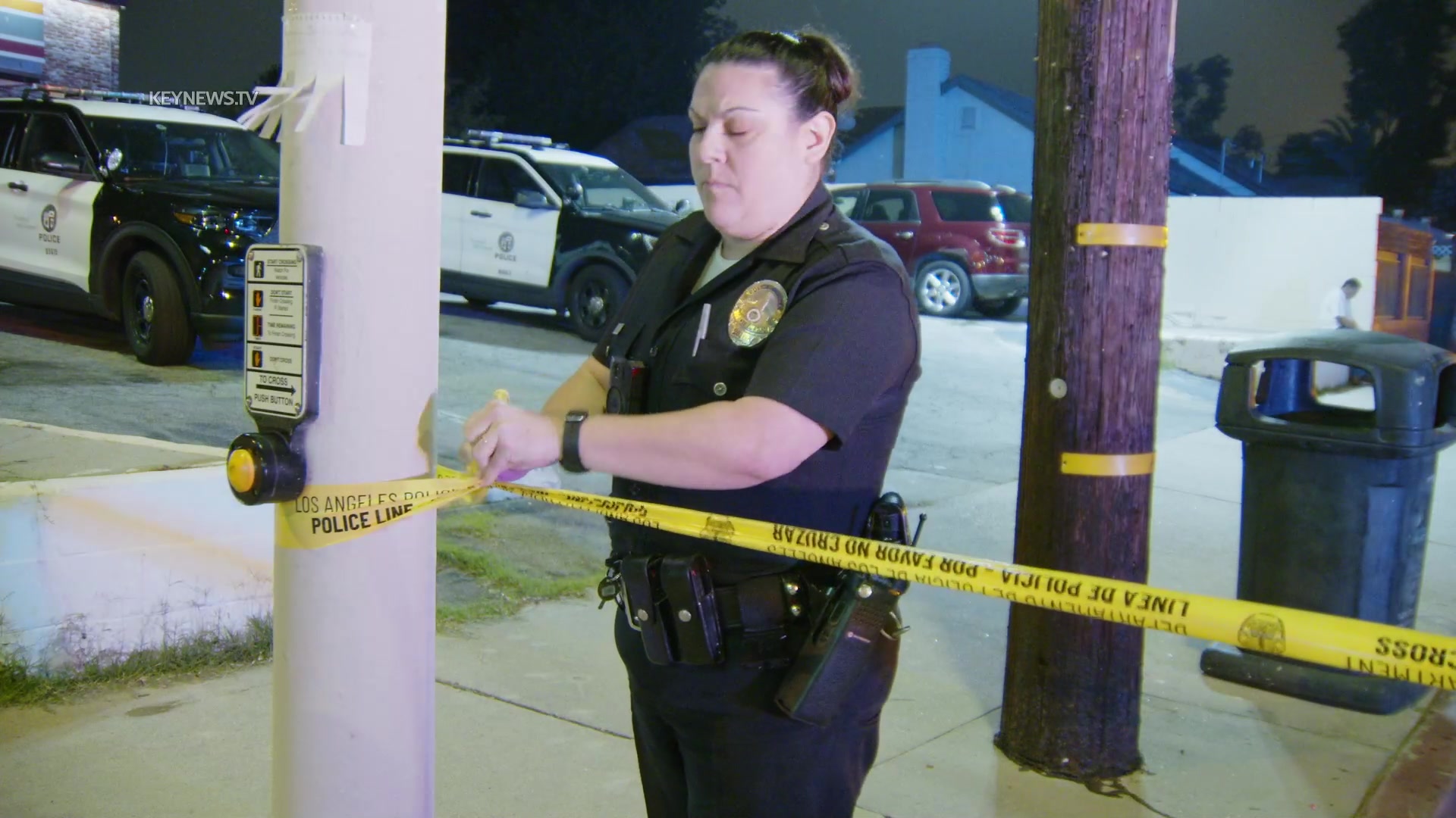 Man and dog found shot to death in South LA alley