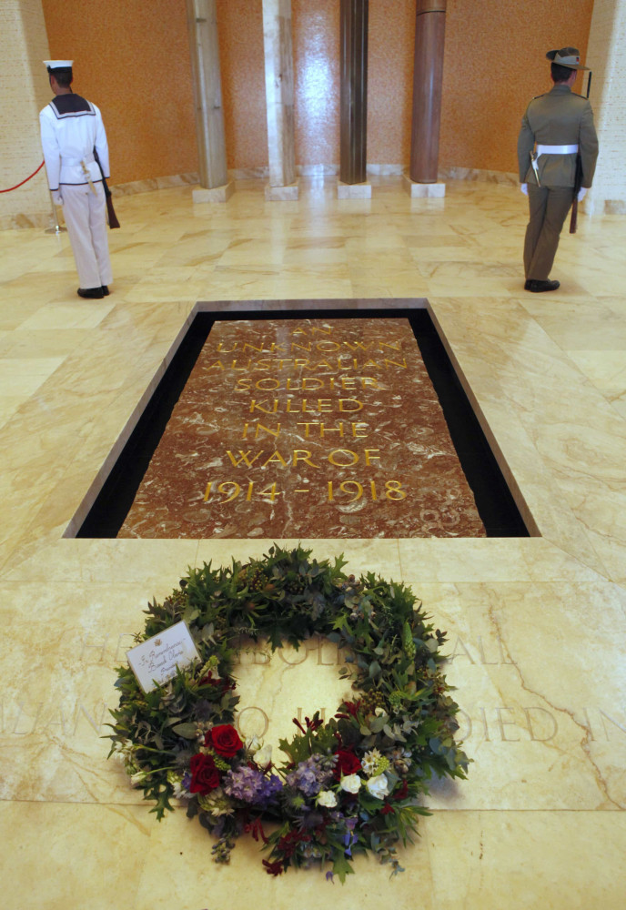 The tradition of the unknown soldier: a solemn tribute