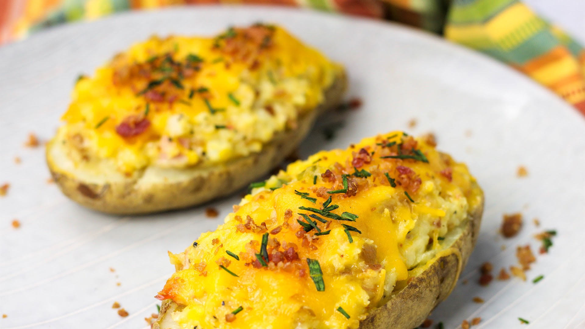 Truly Amazing These Twice Baked Potatoes Are Savory And Oh So Creamy ...