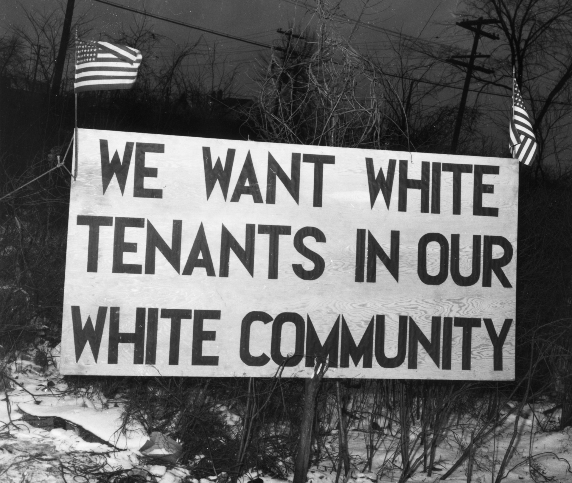 How the US government created white-only suburbia