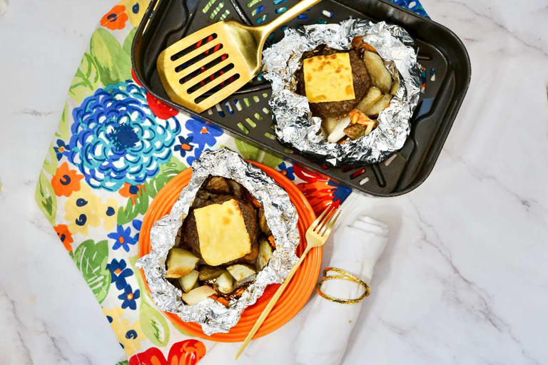 Air fryer hobo dinner recipe