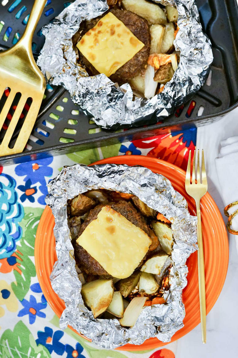 Air Fryer Hobo Dinner Recipe