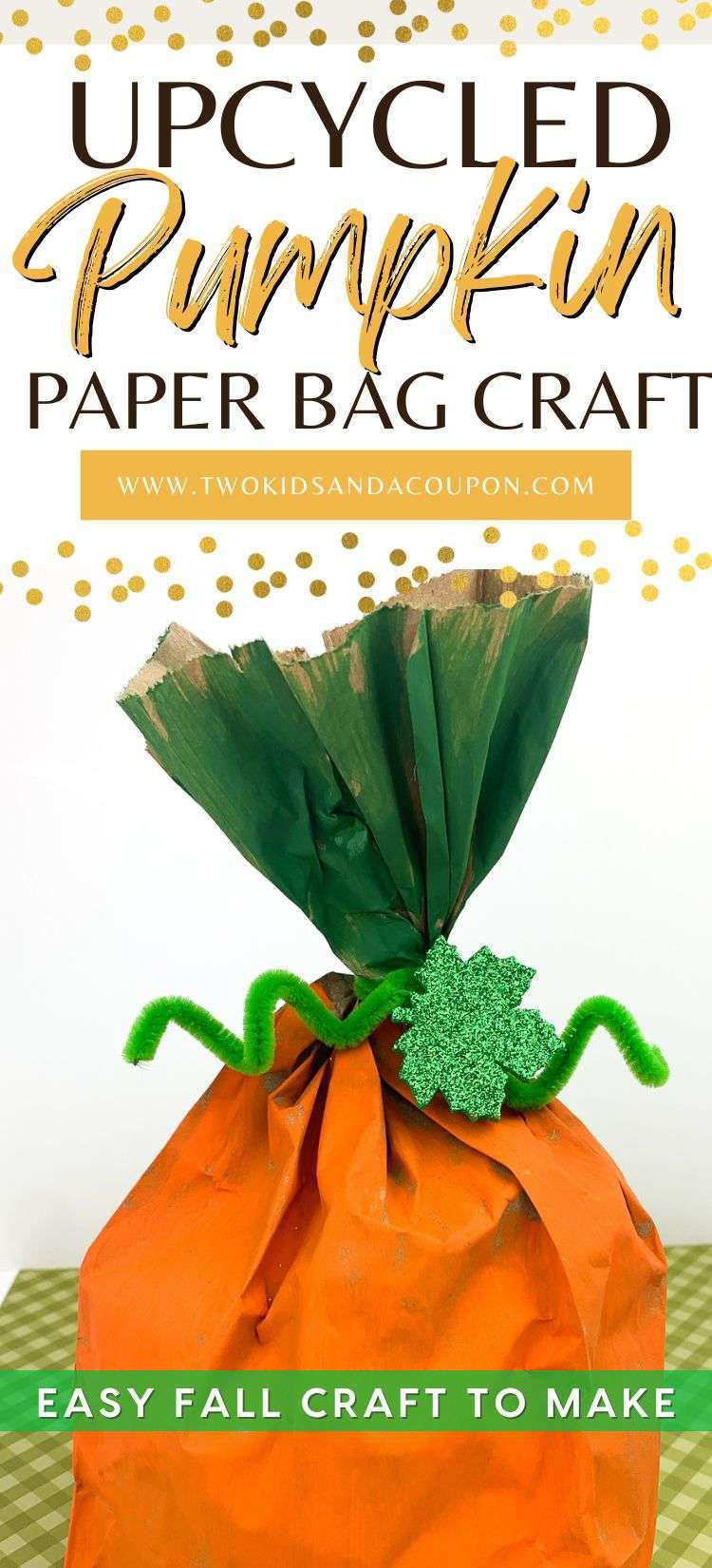 Perfect Pumpkin Paper Bag Craft