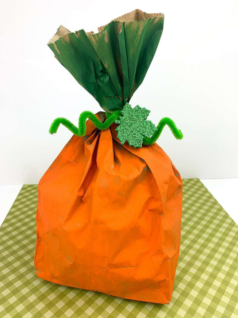 Perfect Pumpkin Paper Bag Craft