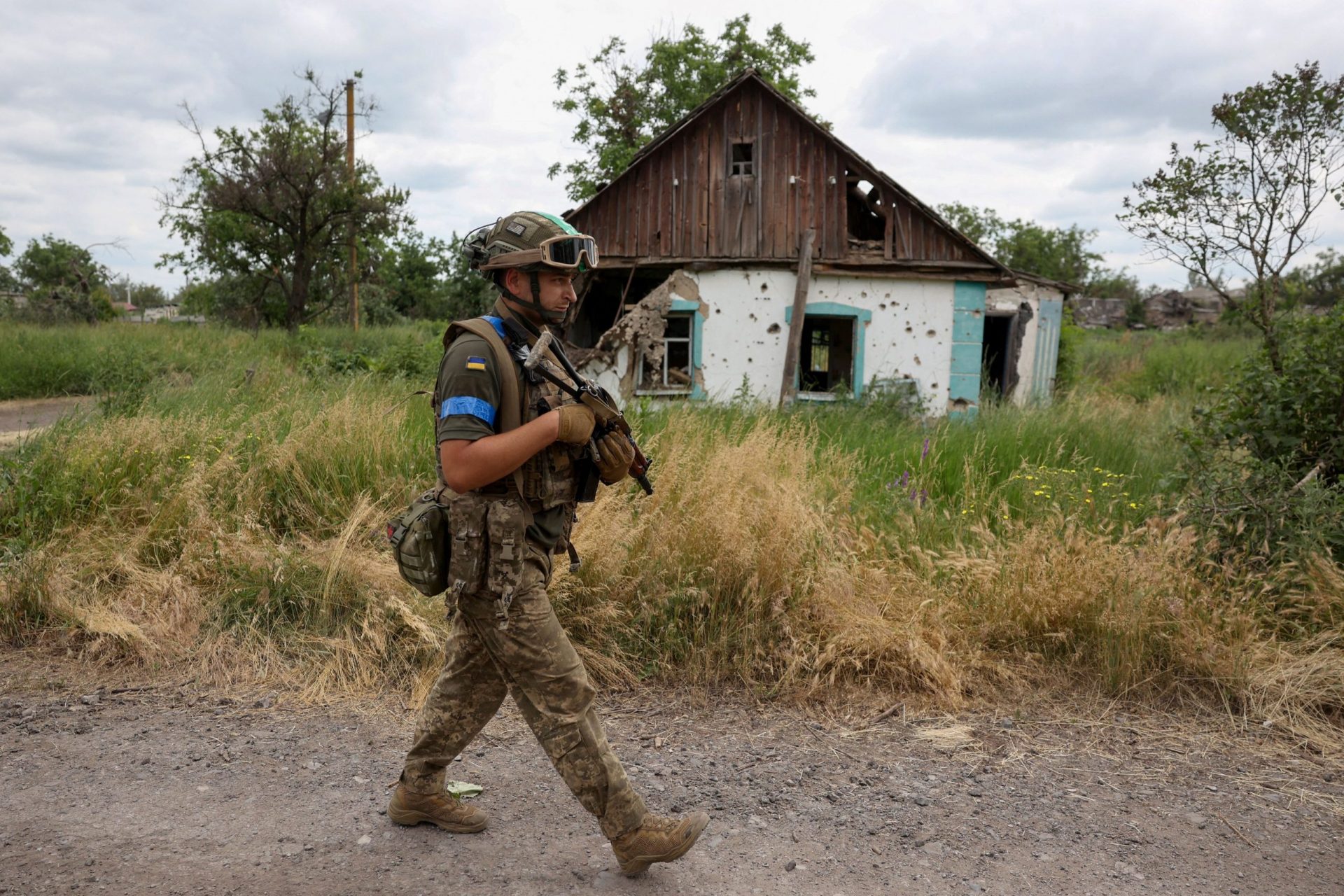 A Ukrainian sniper broke the world record for longest kill shot