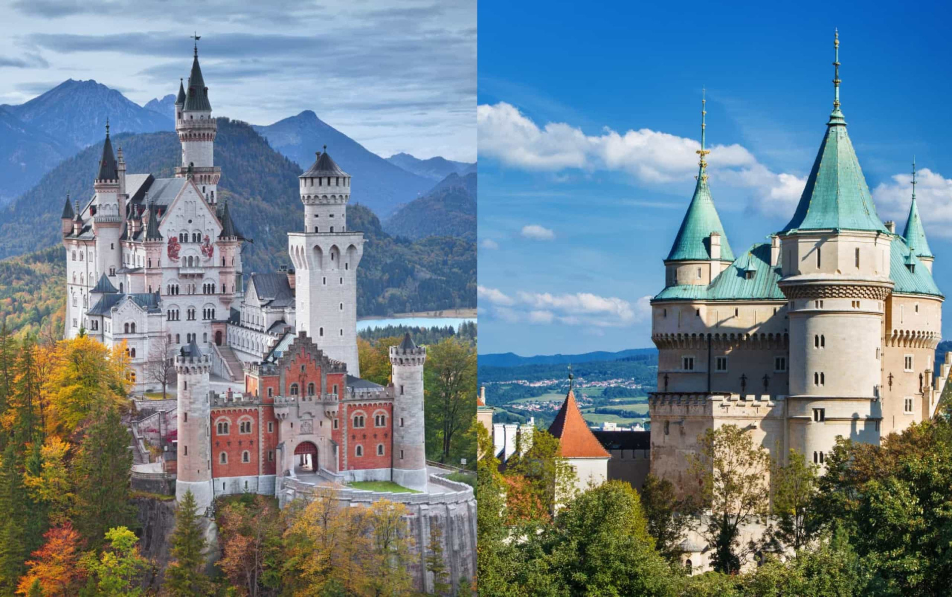 Incríveis castelos que parecem ter saído de um conto de fadas