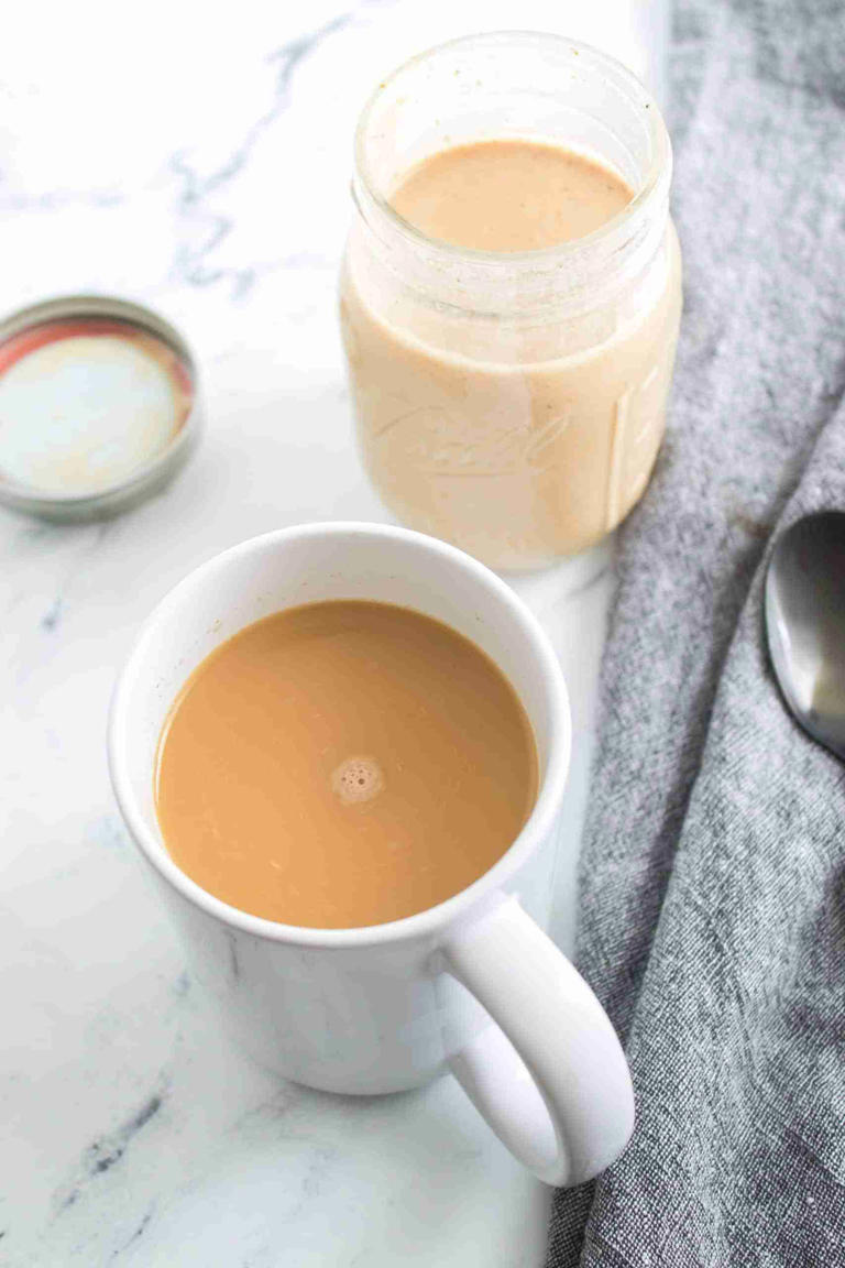 Easy Homemade Pumpkin Spice Creamer Recipe