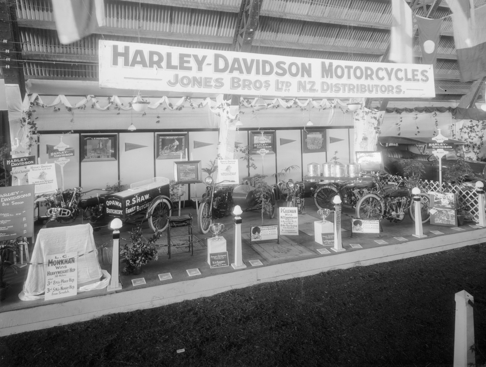 The history of Harley-Davidson motorcycles