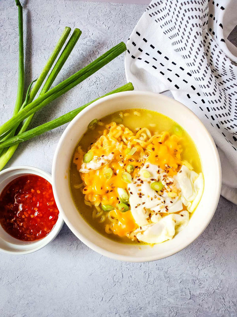 Cheesy Ramen Noodles Recipe