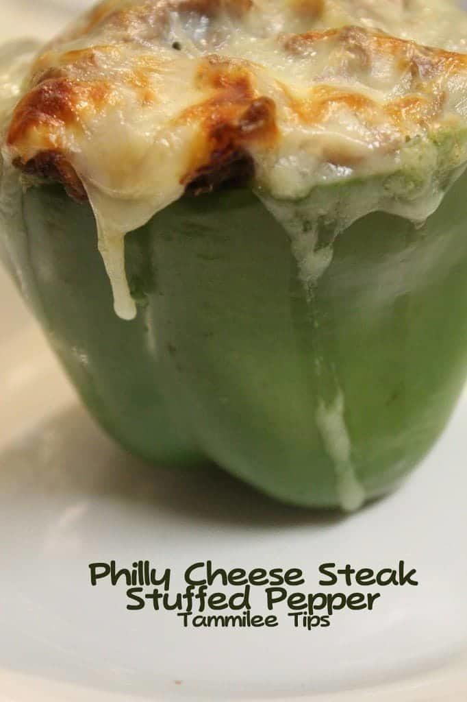 Philly cheese steak stuffed pepper recipe