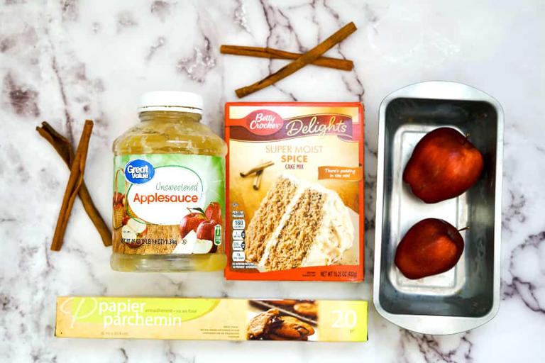 Easy 3 Ingredient Apple Spice Bread