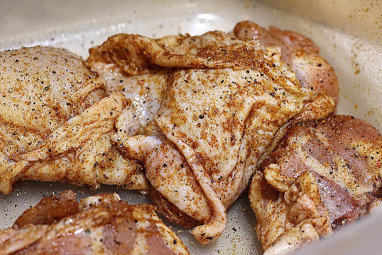 Easy grilled chicken thighs recipe!