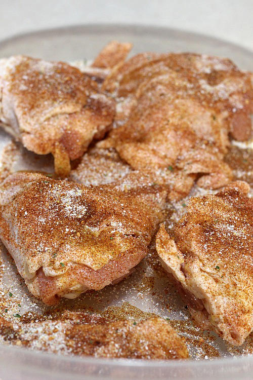 Easy grilled chicken thighs recipe!