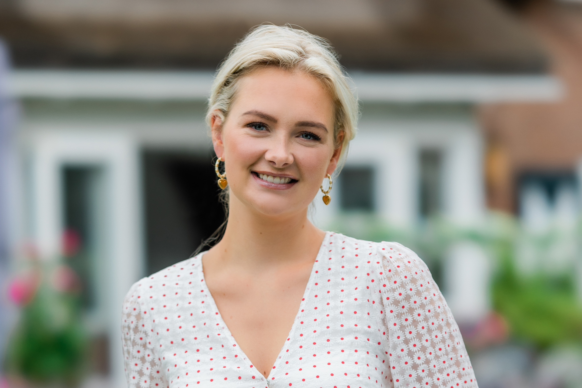 Maxime Meiland geniet van de sneeuw